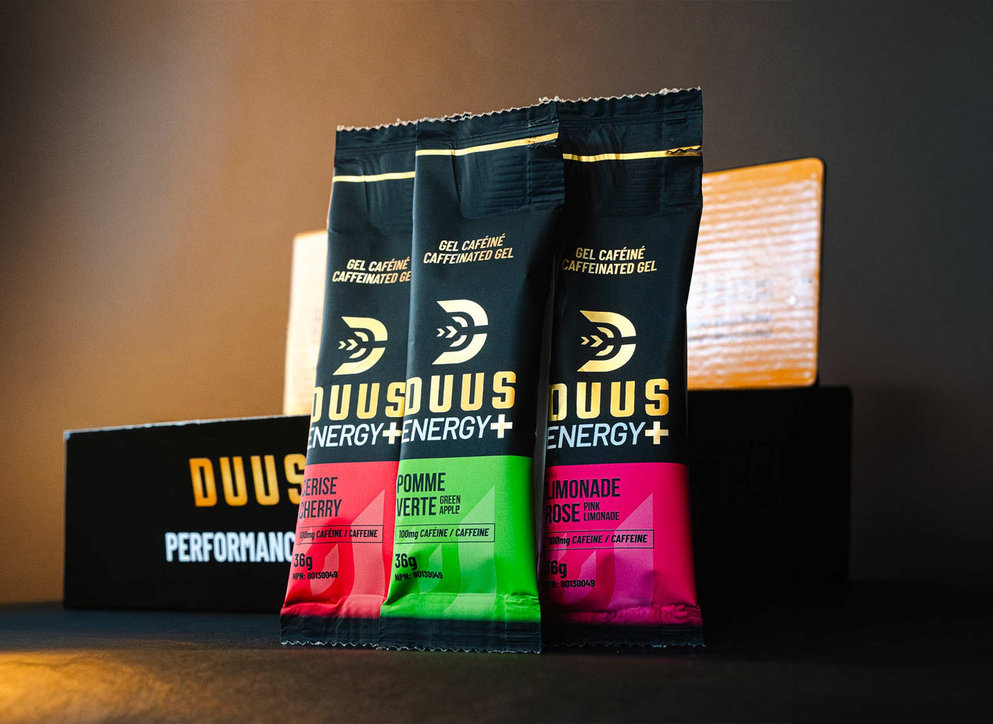 Duus Energy+ | Caffeinated Energy Gel for Athletes